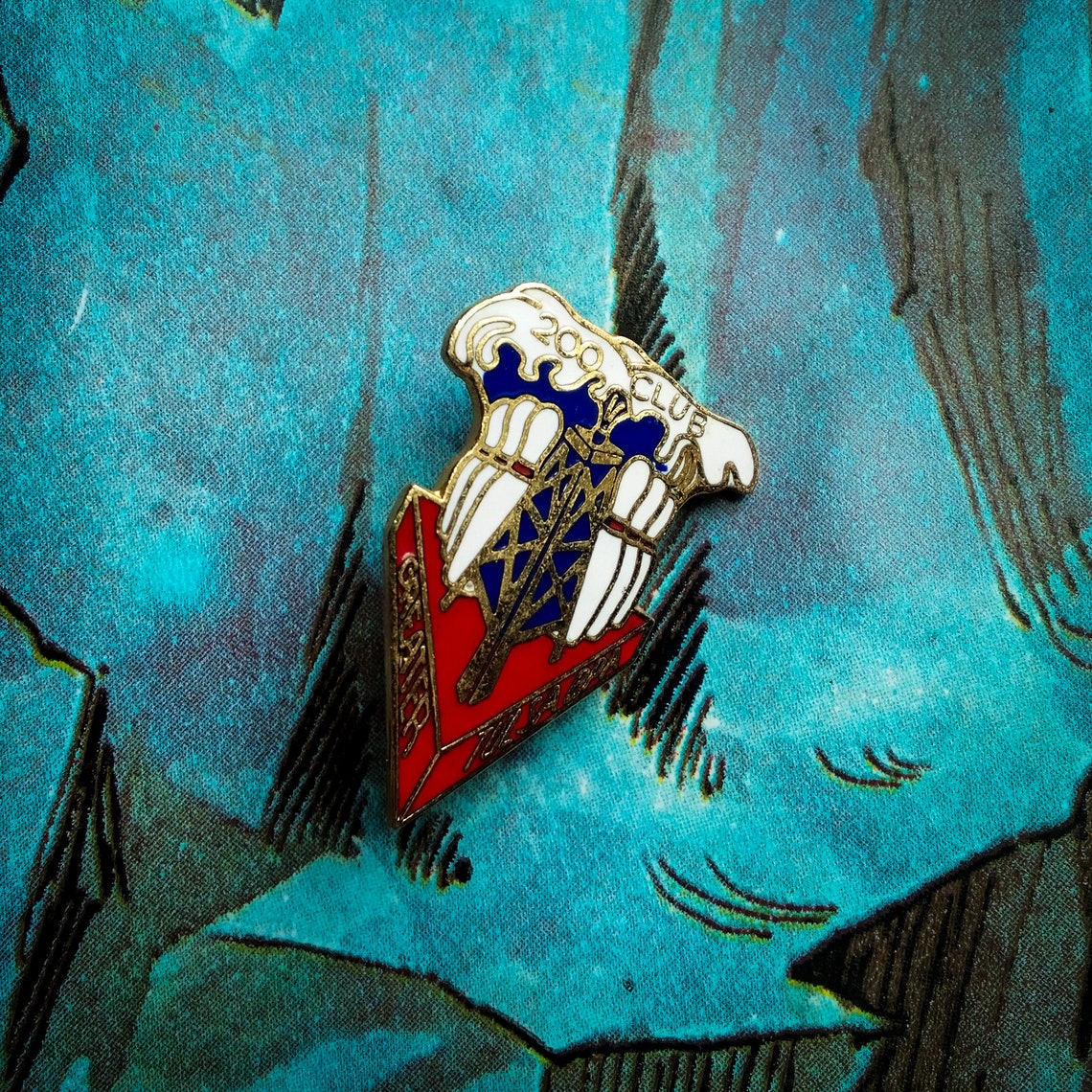 200 Club Enameled Bowling Pin - Etsy