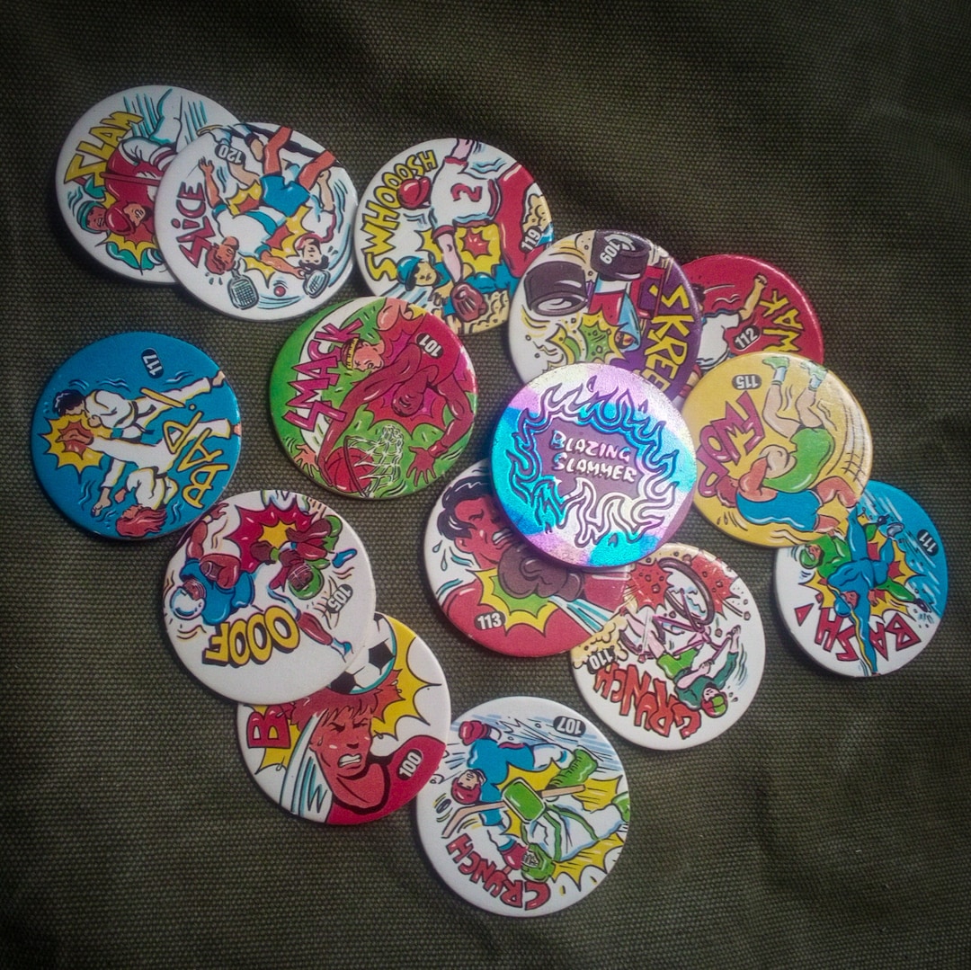 Vintage Imperial Blazing Slammer Whammers Pog Set. - Etsy