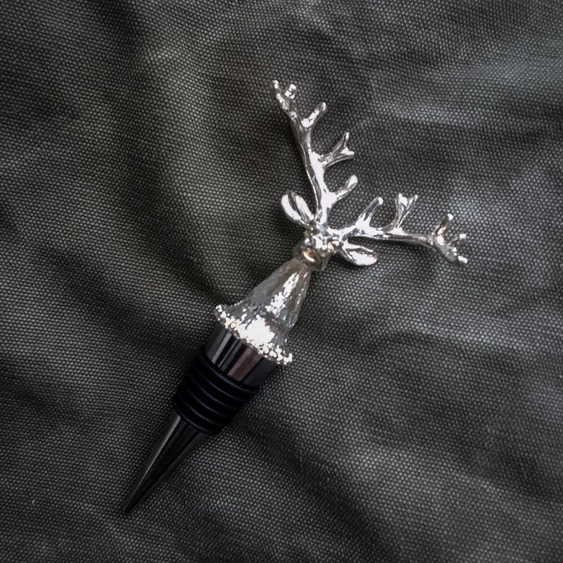 Deer Head Bottle Stopper - Etsy