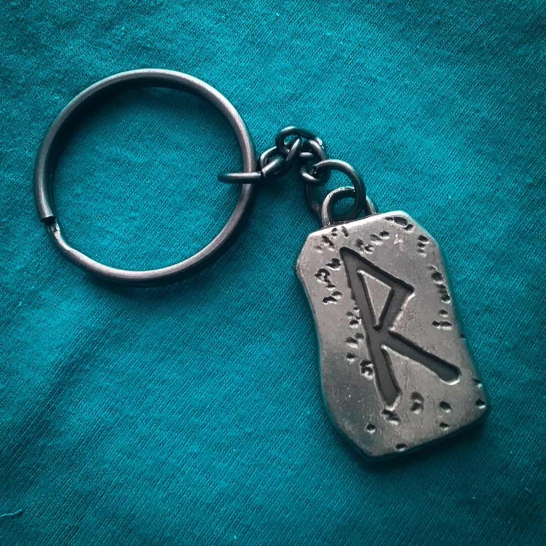 Vintage Viking Transform Rune Keychain - Etsy
