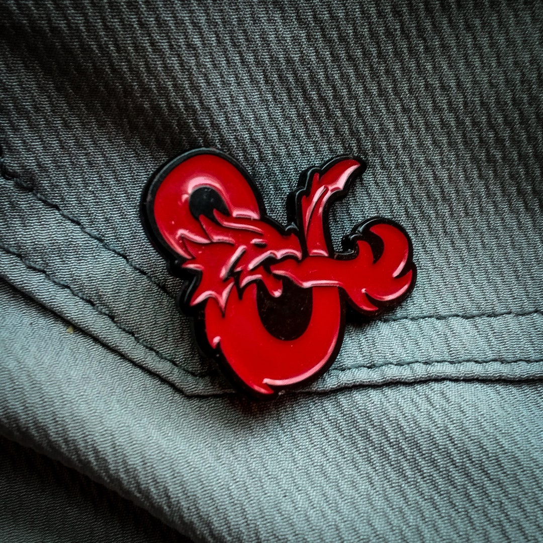 Dungeons and Dragons & Enamel Pin - Etsy