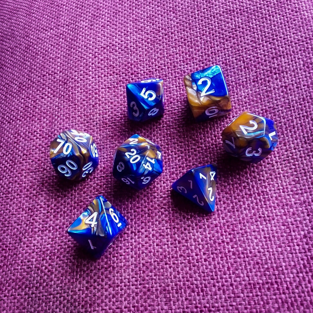 Mars Rover Custom Pour Acrylic Dice DND Set - Etsy