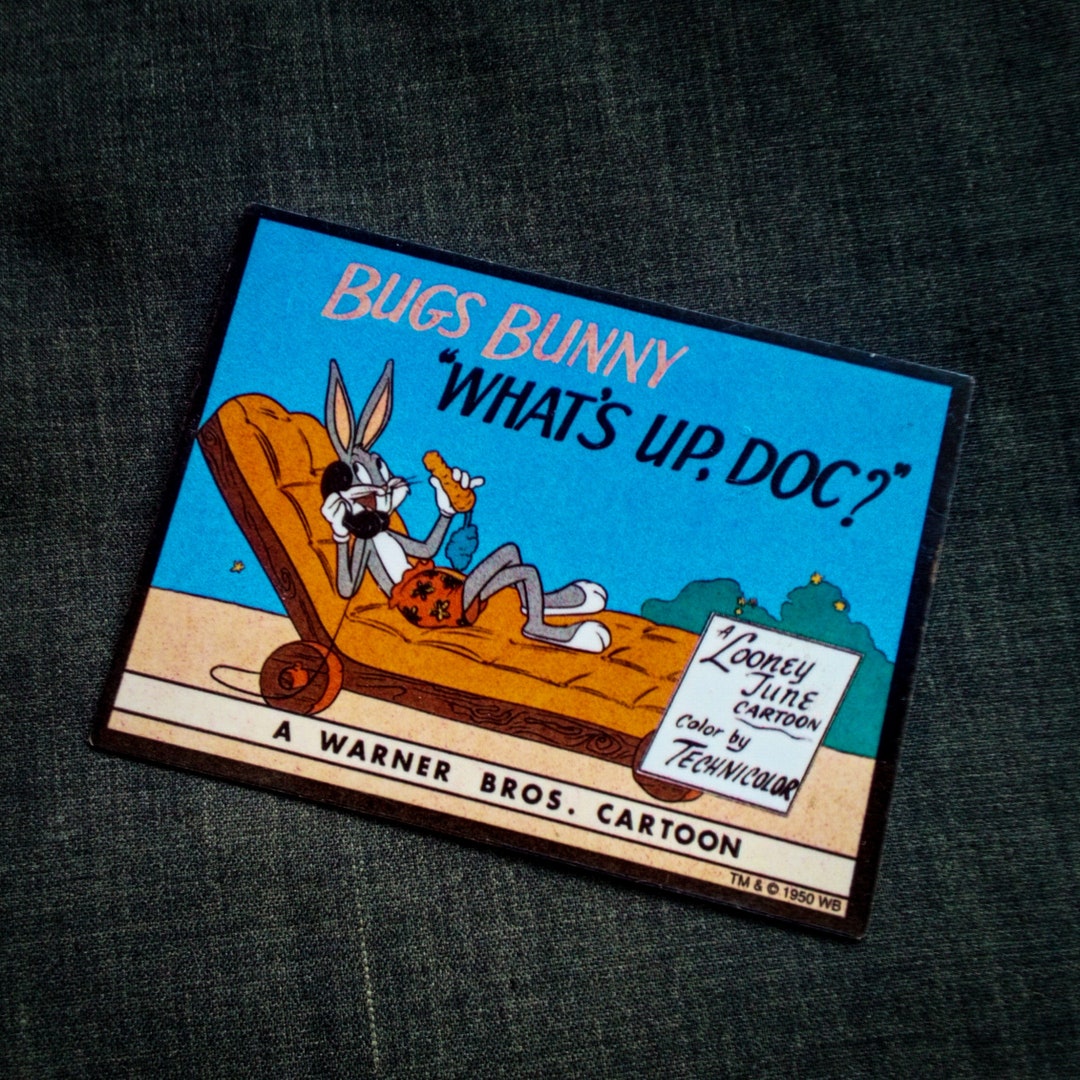 Vintage Bugs Bunny What's up Doc Magnet - Etsy