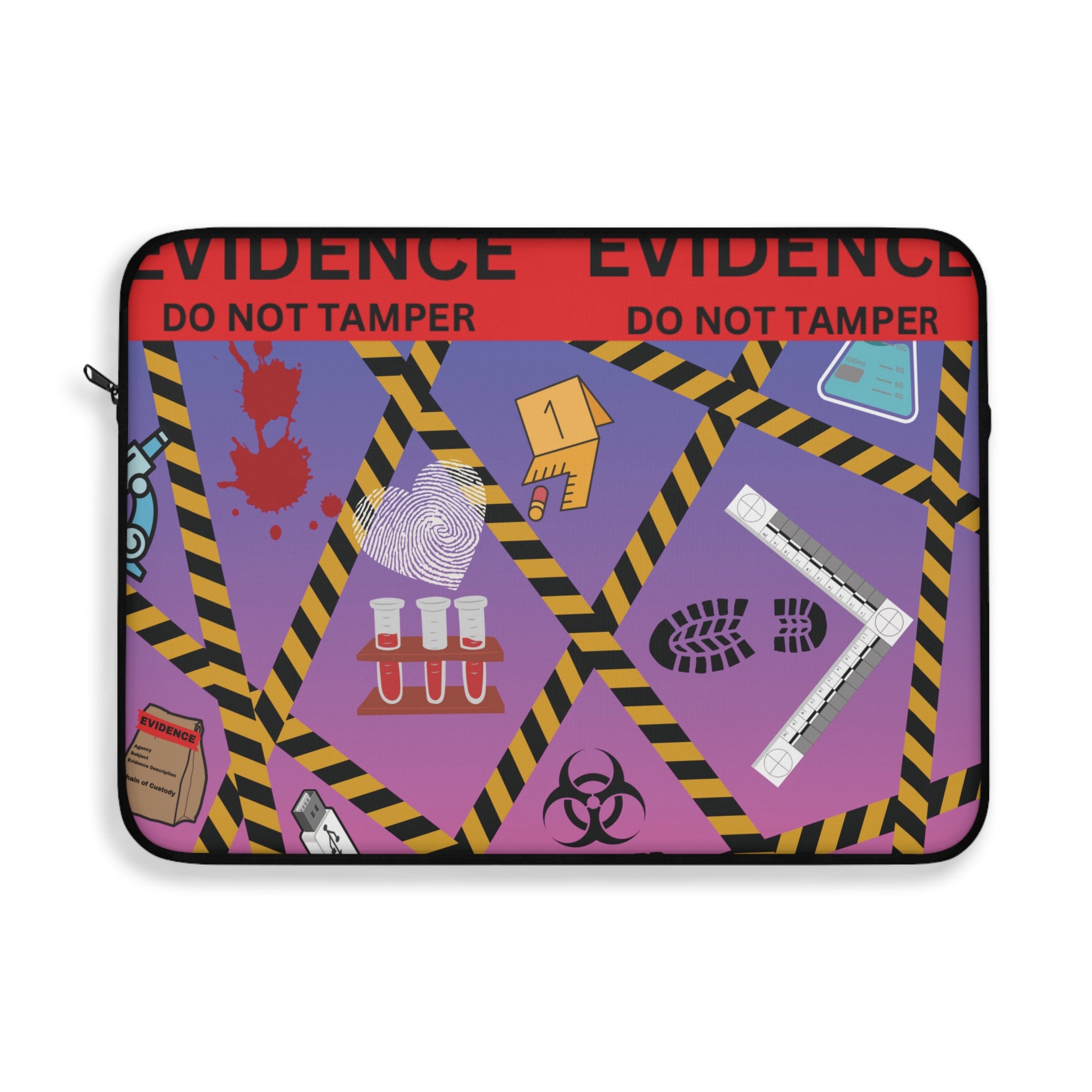 Forensics Crime Scene Evidence Laptop Sleeve Criminalist - Etsy