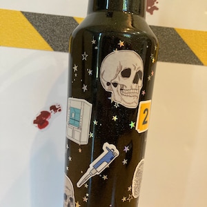 Forensics Stickers Gift Forensic Science Sticker Pack 22 Vinyl Sticker ...