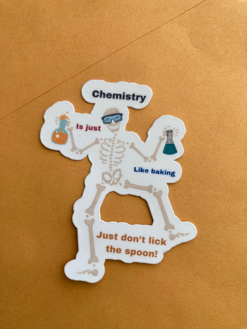 Forensic Science Sticker Gift Funny Forensics Stickers Lab Criminalist ...