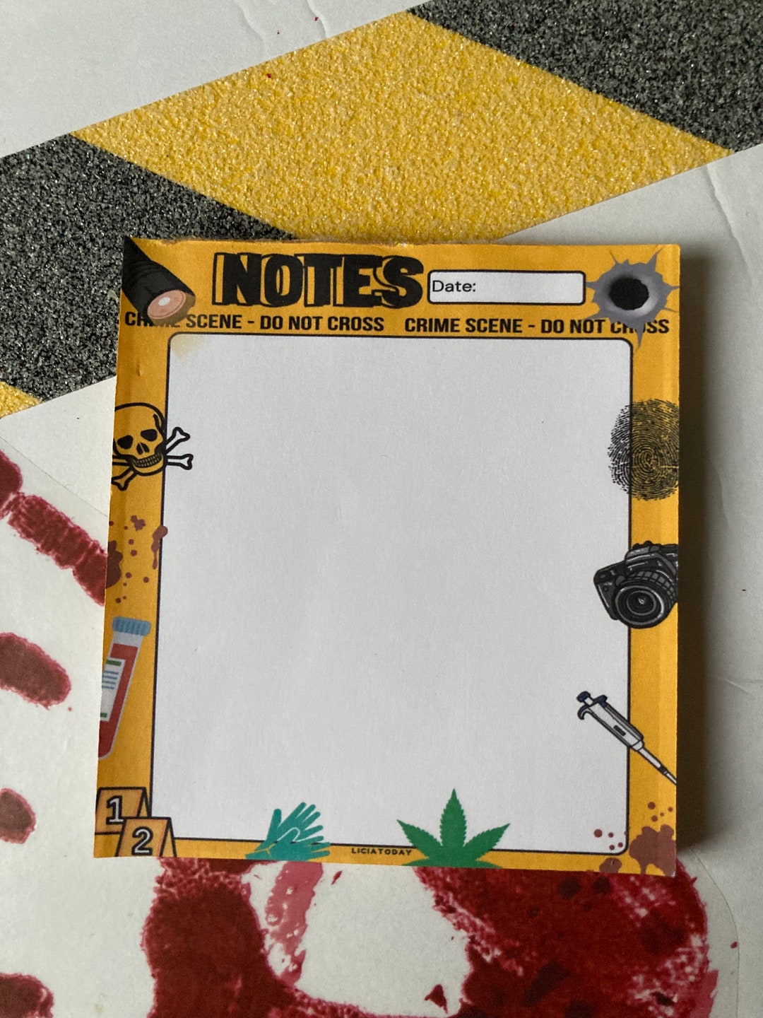 Forensic Science Notepad Memo Pad Gift for Forensic Scientist Teacher ...