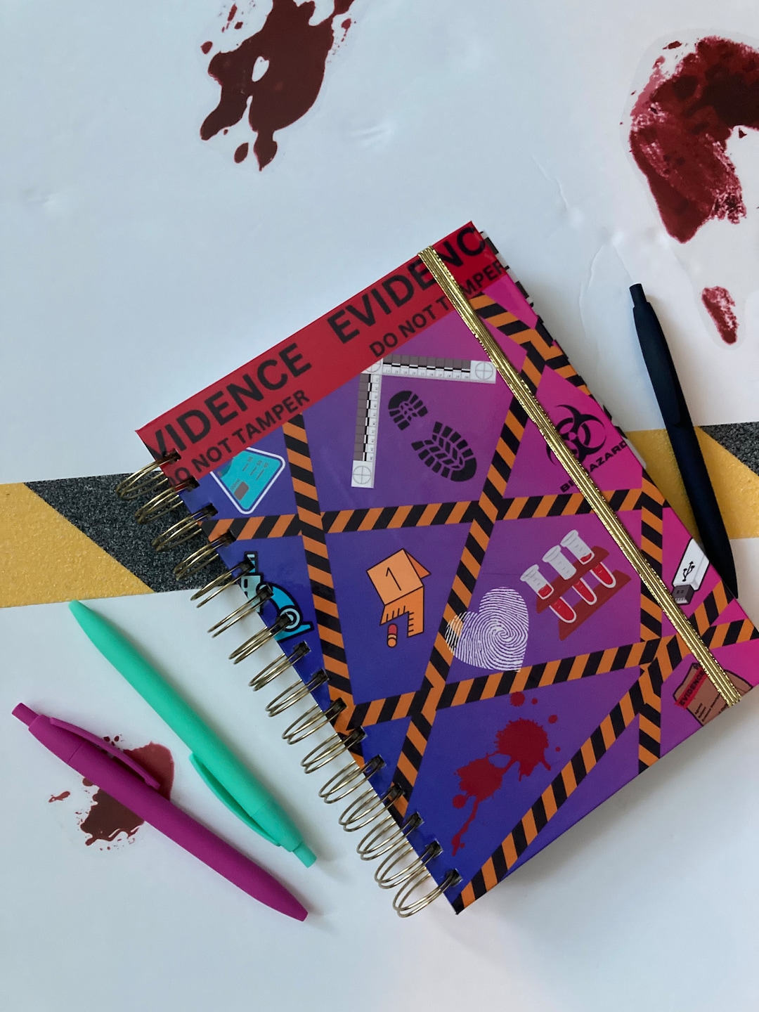 Forensic Science Personalized Csi Unique Notebook With - Etsy