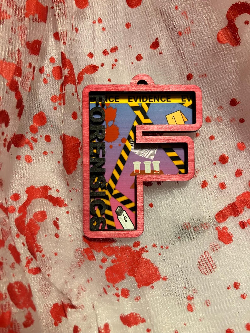Forensic Science Disciplines Letter Magnet CSI Gift - Etsy