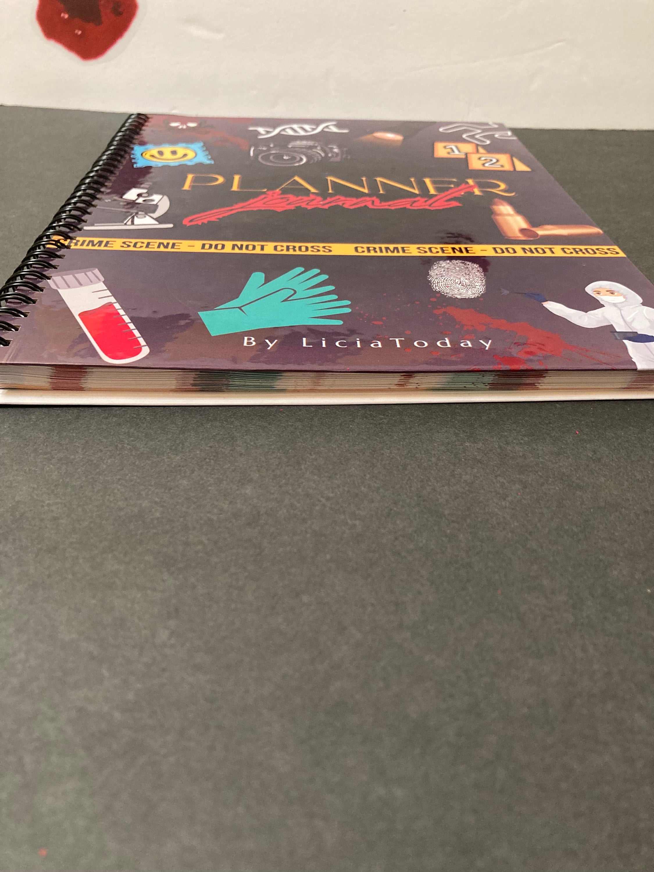 Forensic Science Planner Personalized Csi Undated Yearly Monthly Weekly ...