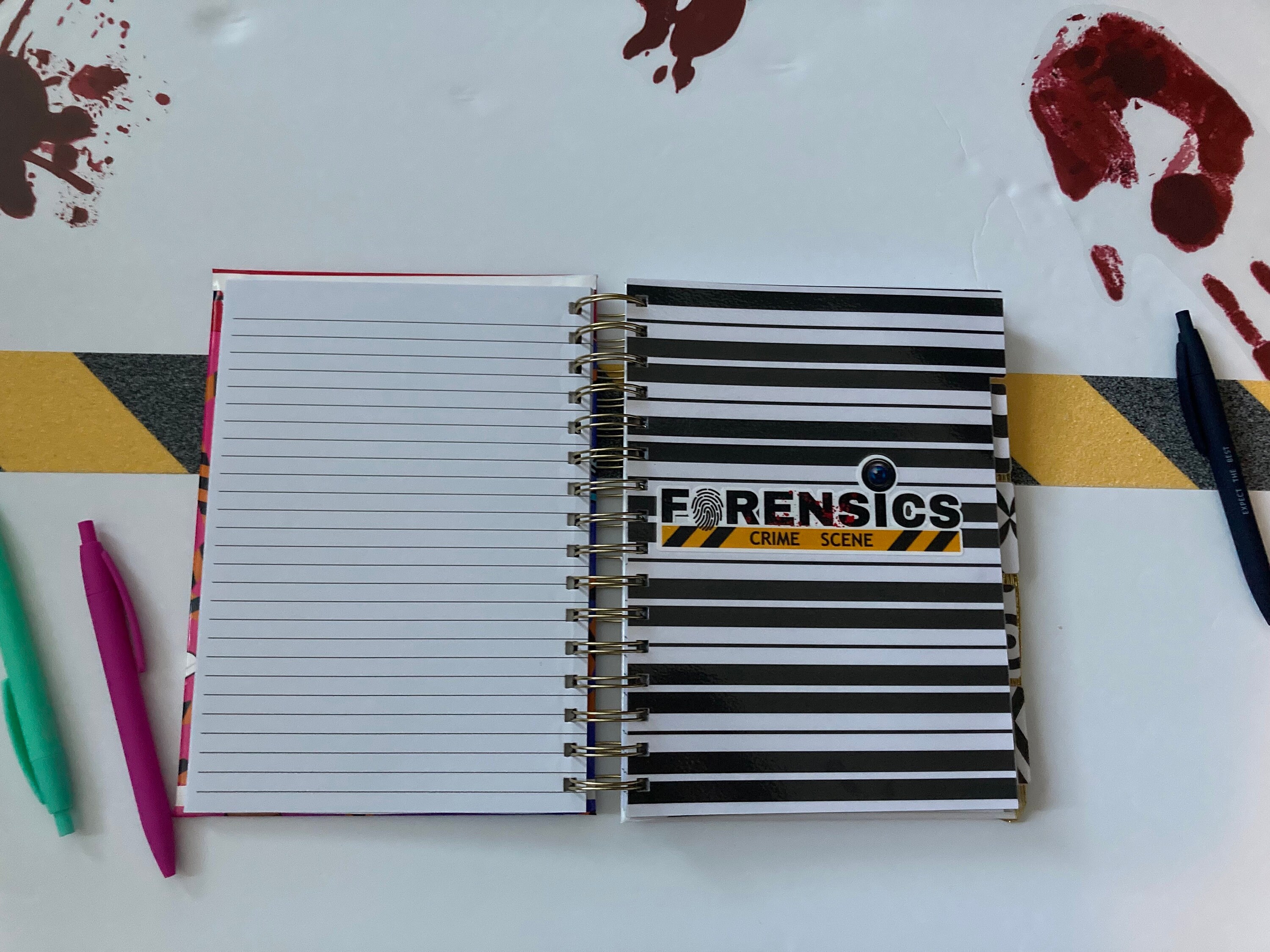 Forensic Science Personalized Csi Unique Notebook With - Etsy