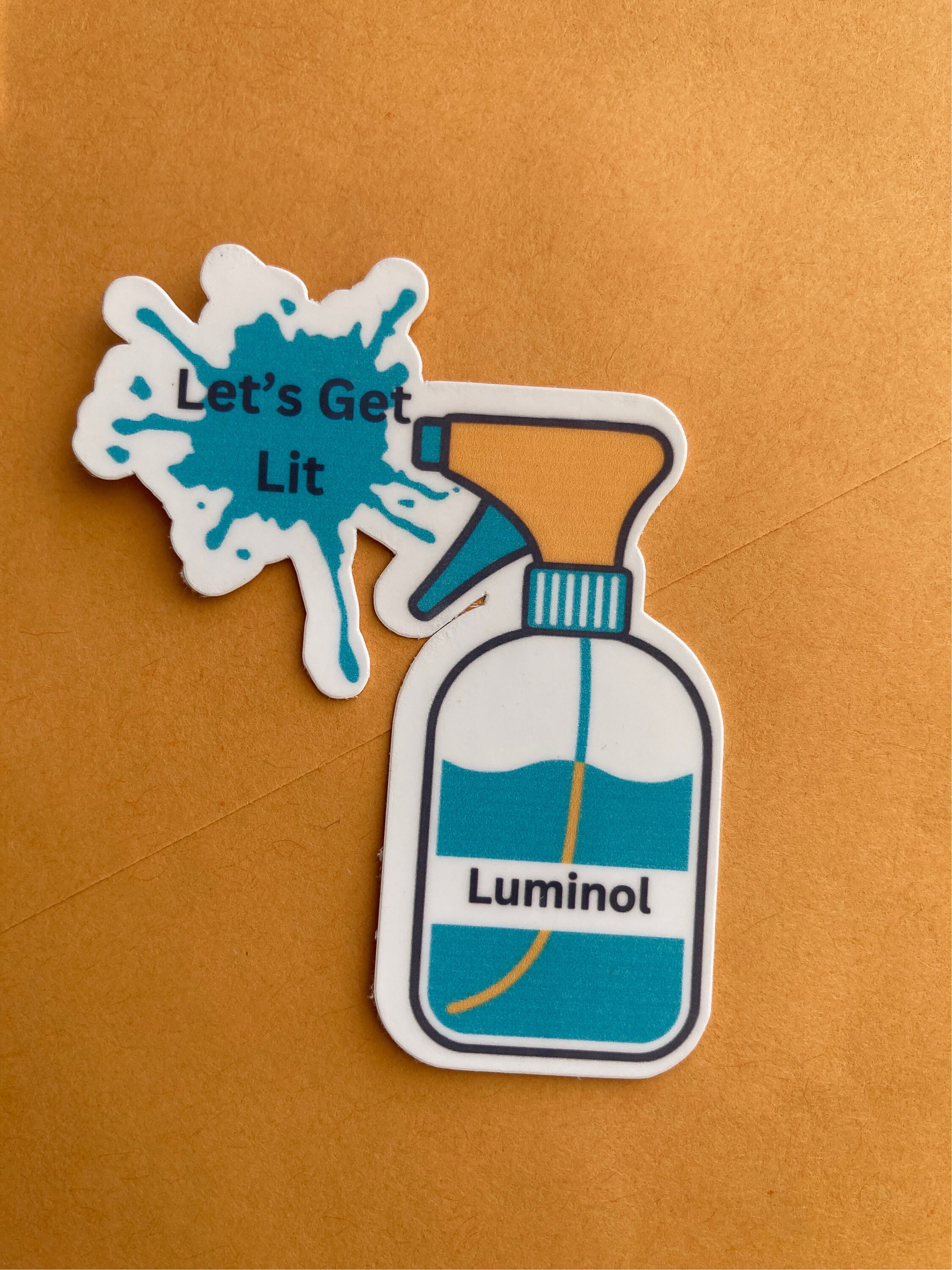 Forensic Science Sticker Gift Funny Forensics Stickers Lab Criminalist ...