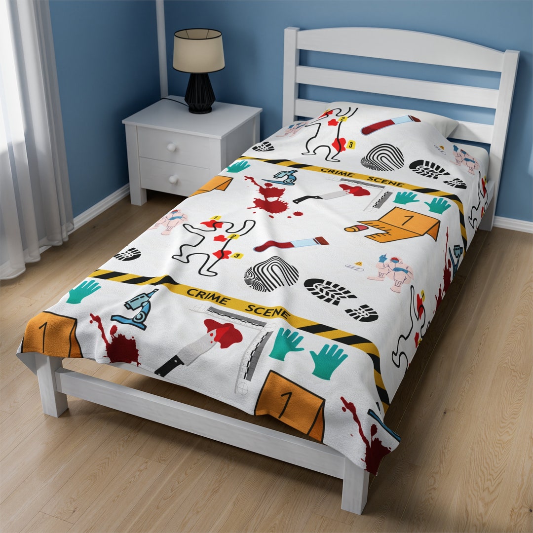 Crime Scene Forensics Blanket Forensic Science Gift - Etsy