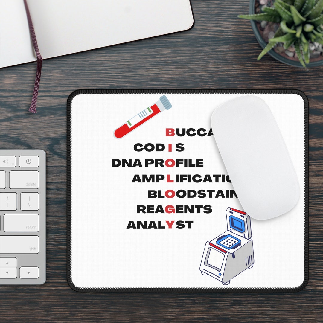 Forensic Science Biology Mouse Pad Student Gift Forensics - Etsy