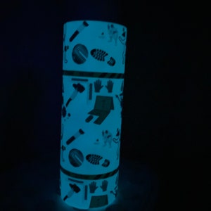 Forensic Science Custom Tumbler Forensics Csi Latents Bottle Gift Glow ...