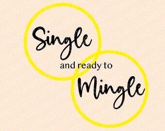 Ready to Mingle Svg - Etsy UK