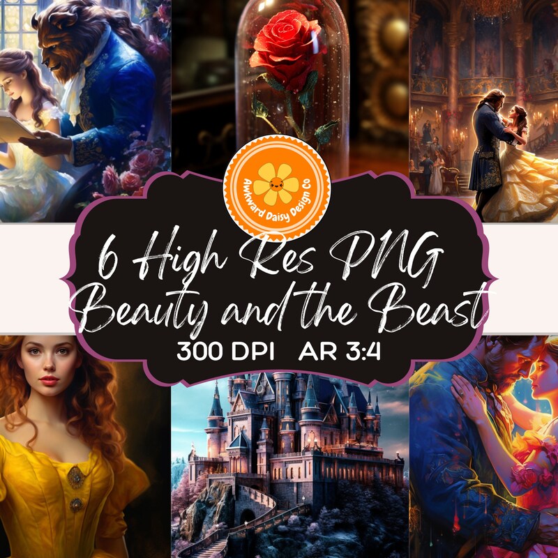 Beauty and the Beast Prince Portrait - Etsy