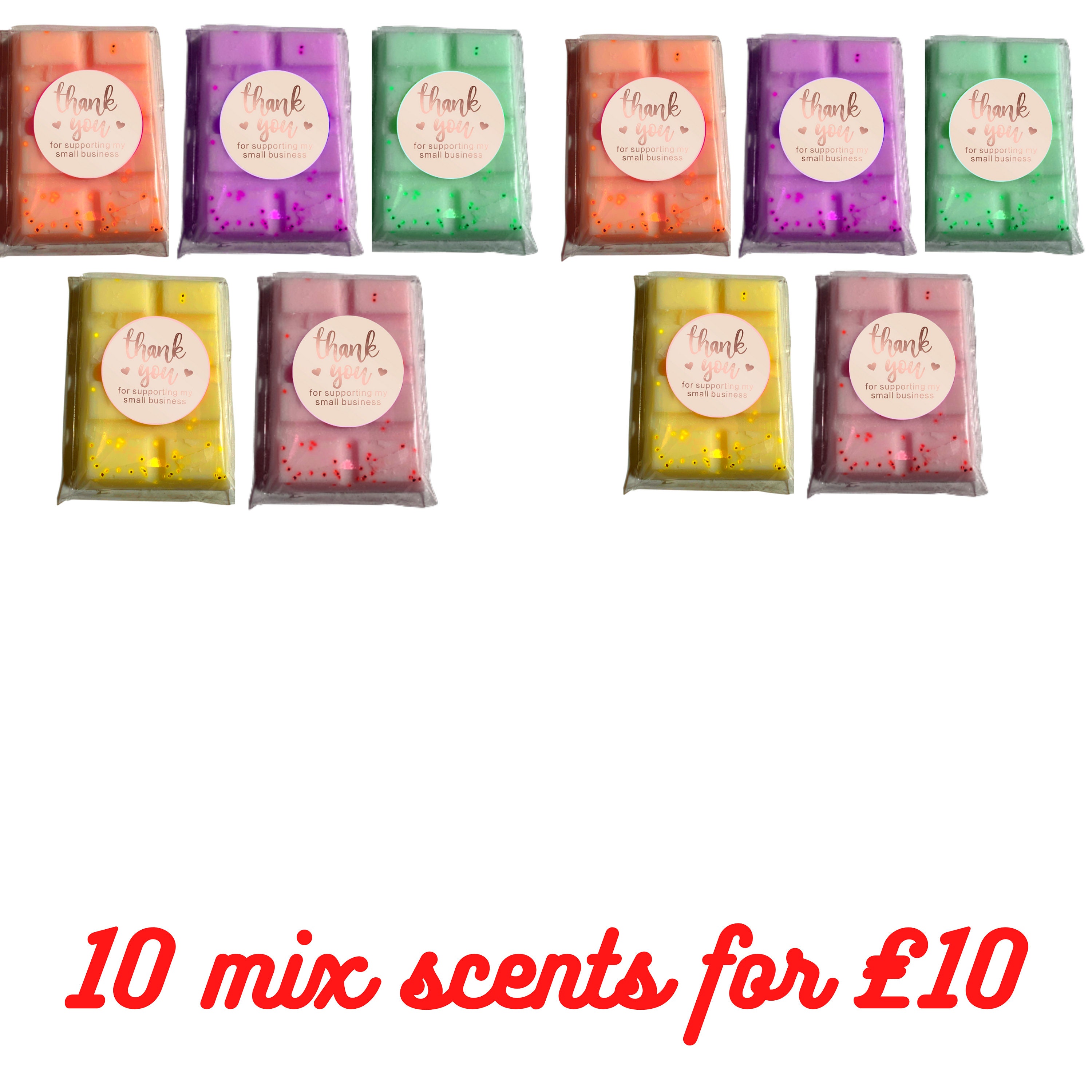 Scented Wax Melts Wax Snap Bars Wax Tarts Natural Soy - Etsy UK