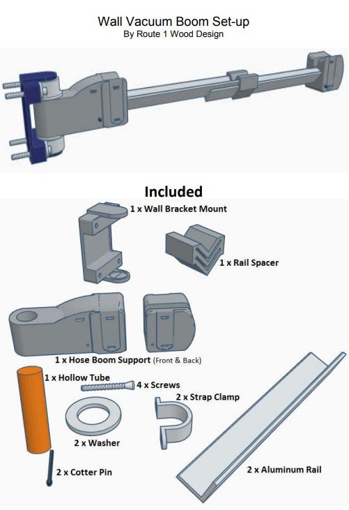 Onefinity CNC Wall-mounted Swivel Boom - Etsy UK