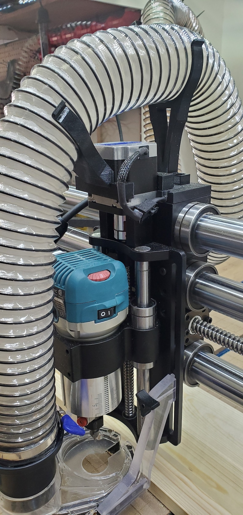 ONEFINITY CNC 2.5 Inch Dual Vacuum Support digital File - Etsy