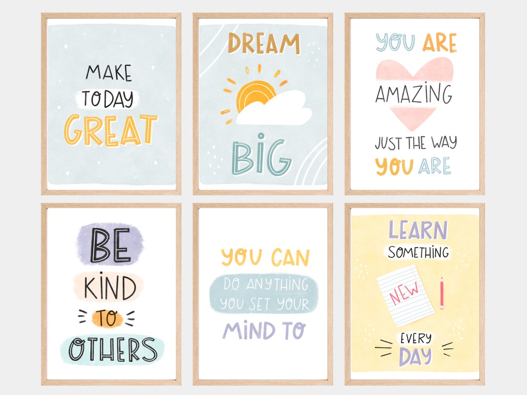 Boho Classroom, Educational Posters, Classroom Motivational Posters ...