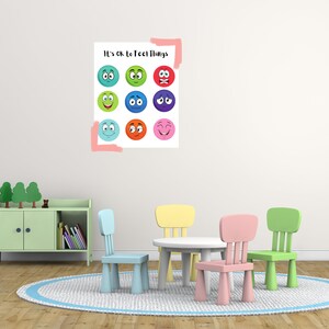 Kids Emotions, Emoji, Emoji Poster, Feelings Chart, Emotions Chart for ...