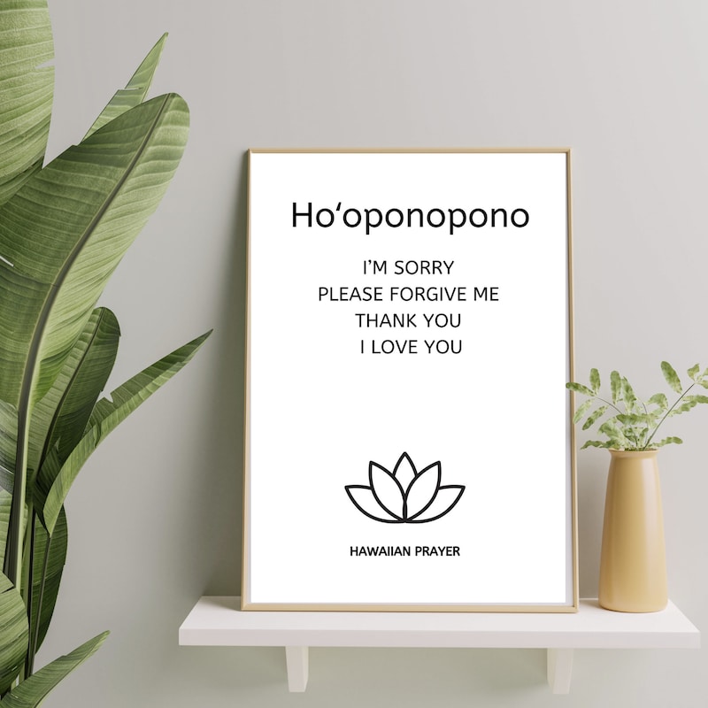 Hooponopono - Etsy