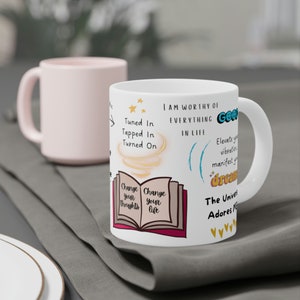 Vortex Mug, Affirmations Mug, Manifestation Mug, Positive Affirmations ...