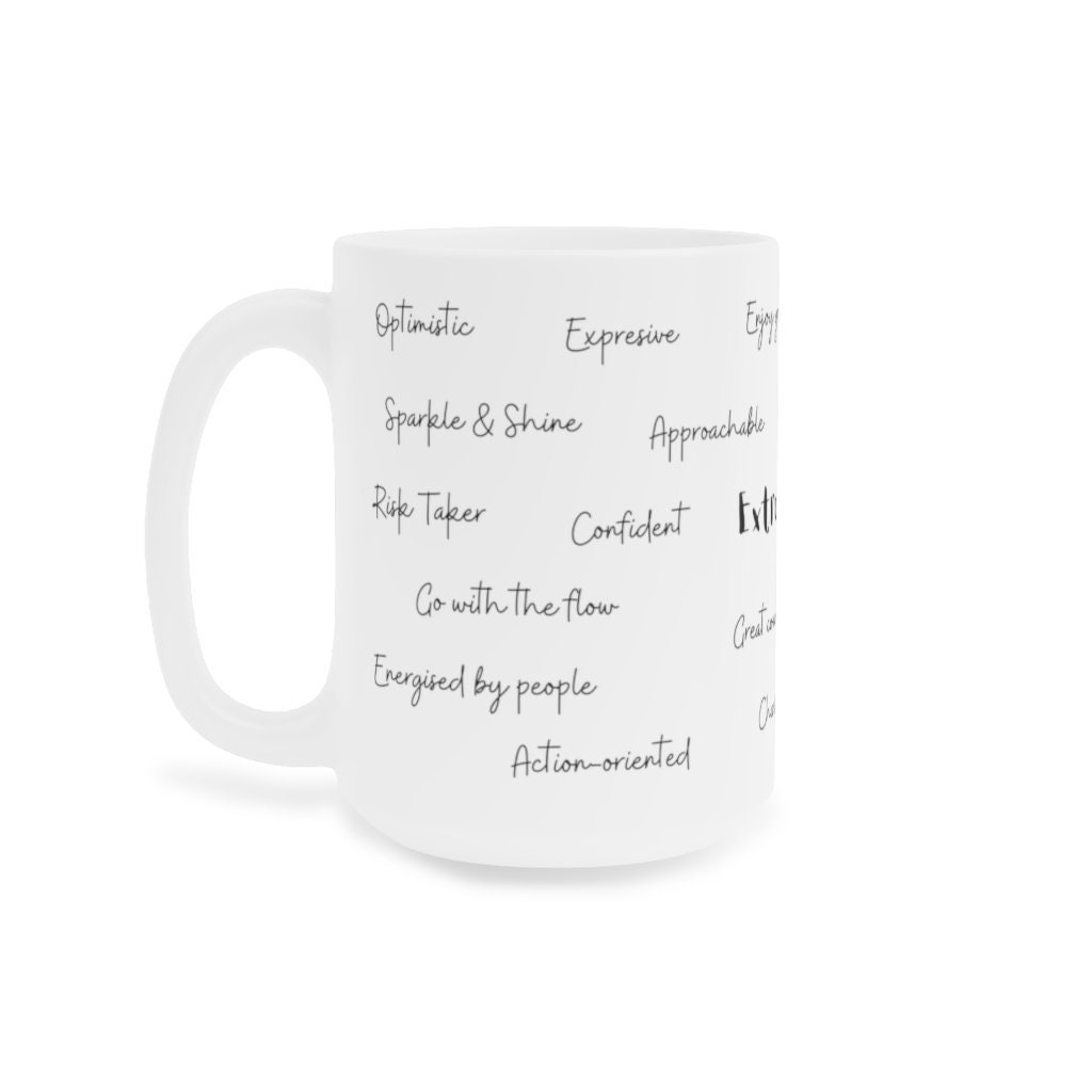 Extrovert Office Mug Extrovert Mug Ceramic Mugs - Etsy