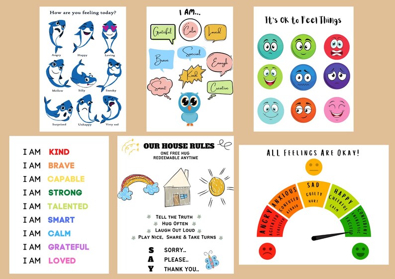 Emotions Cards, Feelings Cards, Emotions Printable, Self Regulation ...