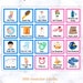 Editable Kids Daily Responsibilities Cards and Chart, Printable Routine ...