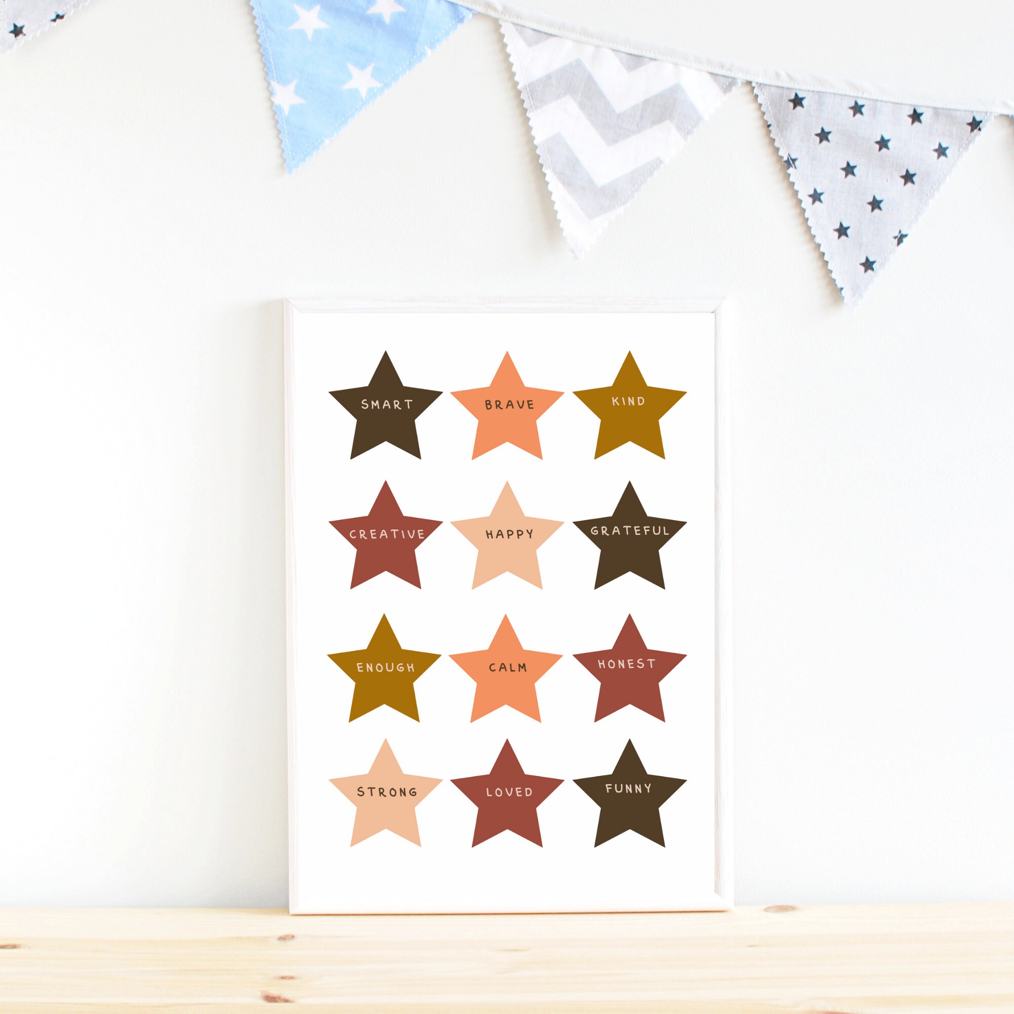 Classroom Poster Printable, Star Affirmations Poster Printable, Kids ...