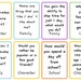 Family Dinner Conversation Cards, Family Conversation Cards for Kids ...