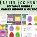 Editable Easter Scavenger Hunt, Outdoor Indoor Easter Scavenger Hunt ...
