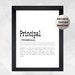 Editable School Principal Printable, School Principal Gift, Principal ...