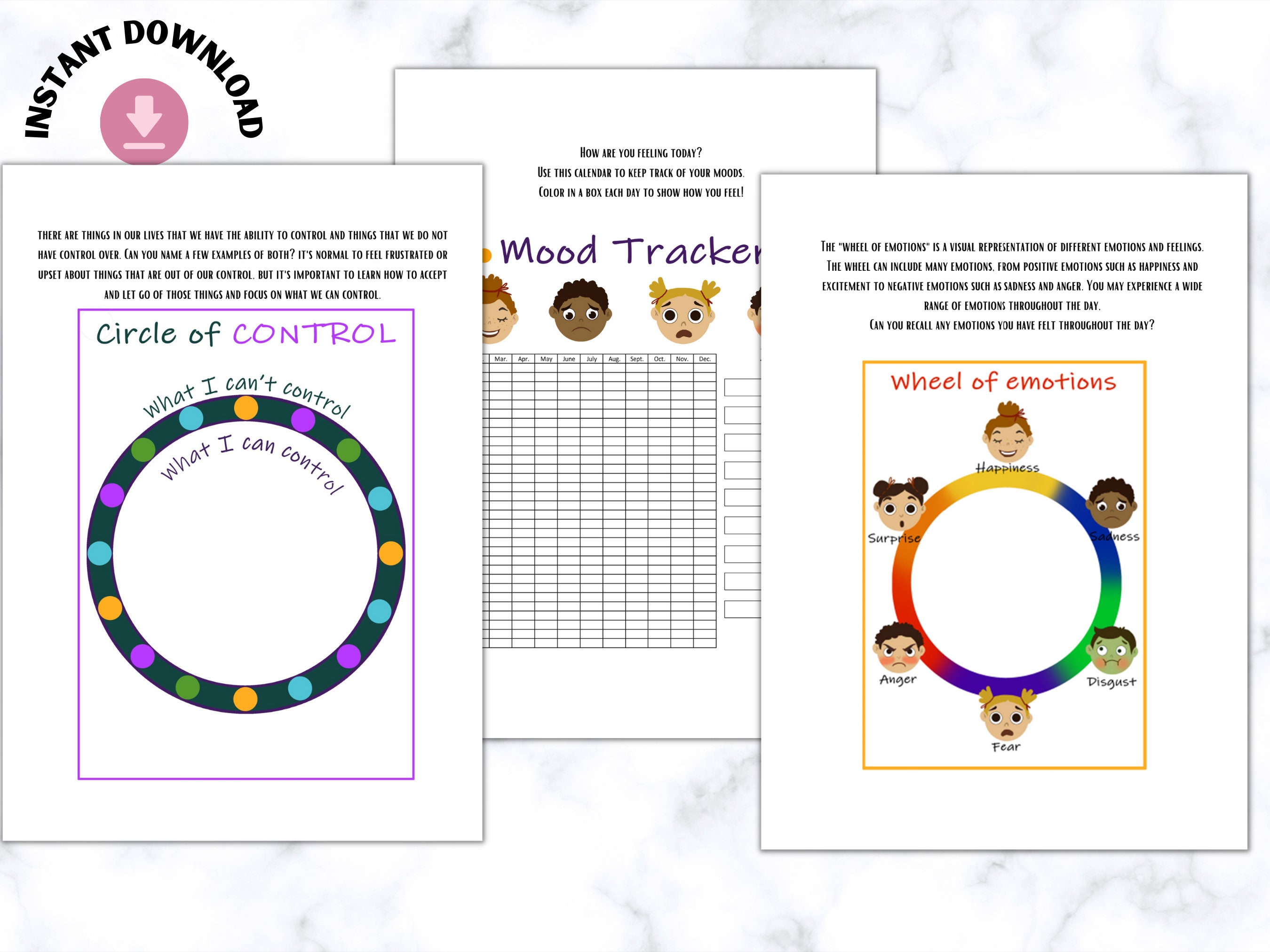 Emotional Regulation Activity Book for Kids: Emotional Intelligence EQ ...