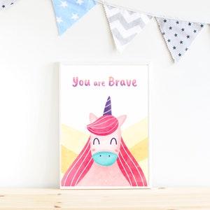 Unicorn Nursery Decor | Set of 6 Prints 8x10’’(digital), Unicorn ...
