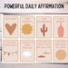Daily Affirmation Cards, Printable Cards, Positive Affirmation Cards ...