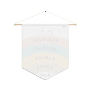 Things to Remember, Daily Affirmations Pennant, Motivational Pennant ...
