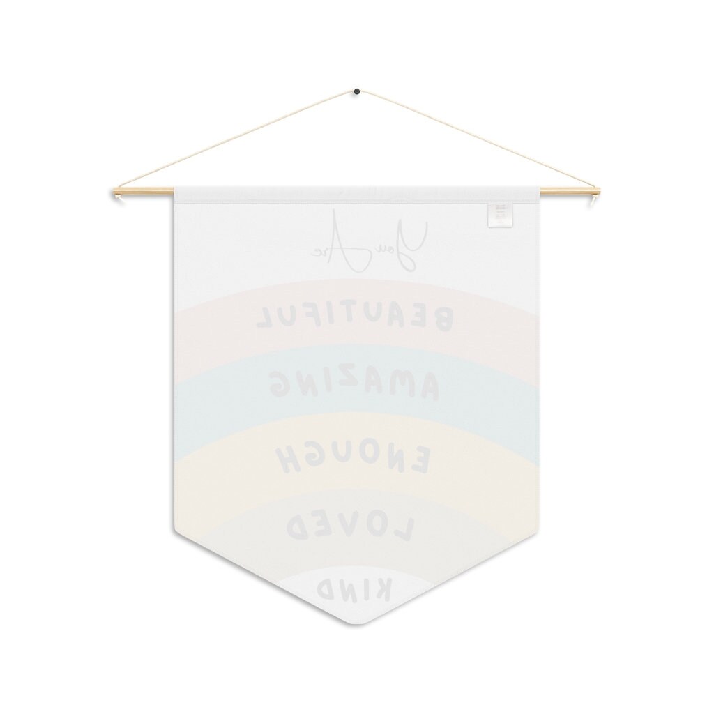 Things to Remember, Daily Affirmations Pennant, Motivational Pennant ...