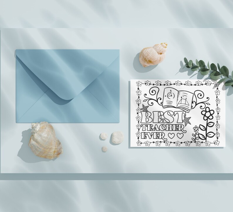Teacher Card Printable School Teacher Gift Teacher - Etsy