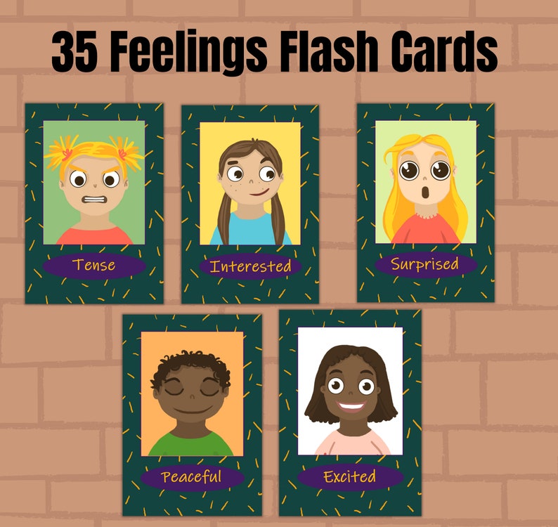 Emotions Cards, Feelings Cards, Emotions Printable, Self Regulation ...