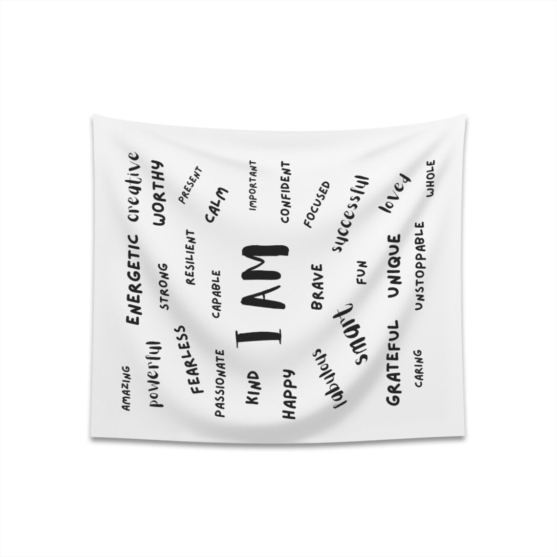 Affirmations Wall Tapestry Quotes Tapestry Wall Tapestry - Etsy