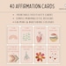 Daily Affirmation Cards, Printable Cards, Positive Affirmation Cards ...