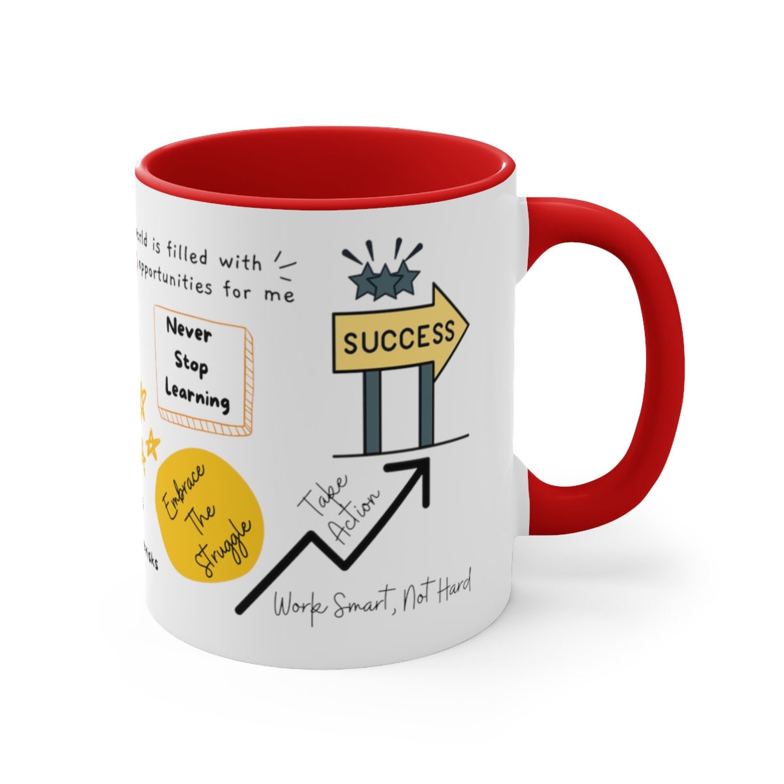 Mindset Mug, Motivational Gift Ideas, Success Mug, Success Habits ...