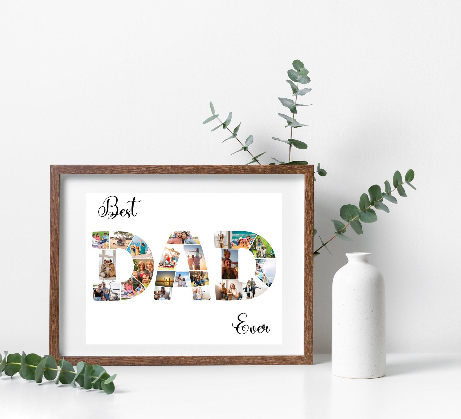 Editable DAD Photo Collage Custom Photo Collage for Dad - Etsy Canada
