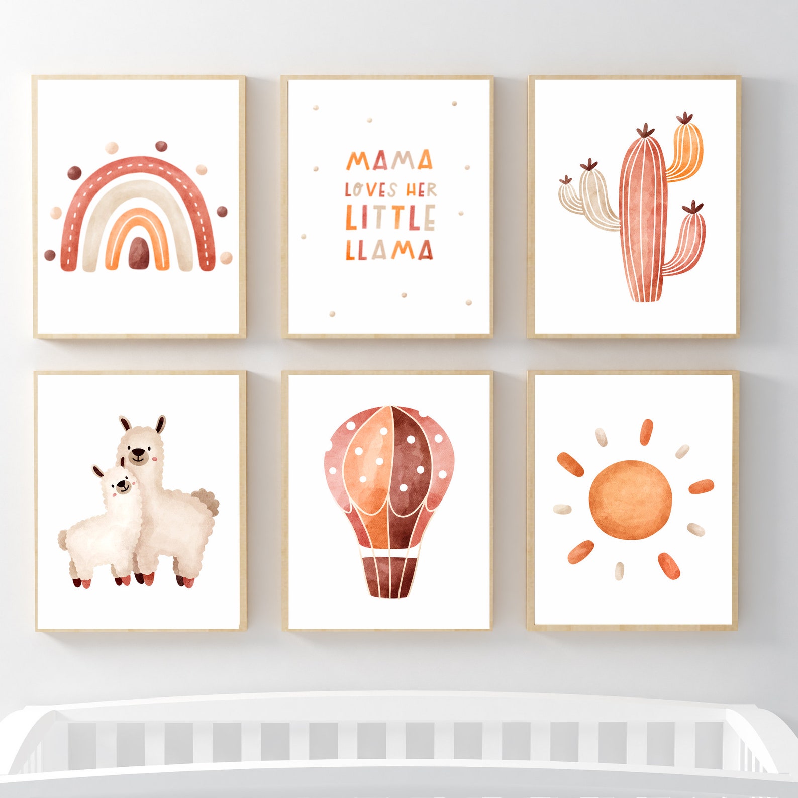 Baby Llama Printable, Llama Baby Nursery, Lama Poster Printable ...