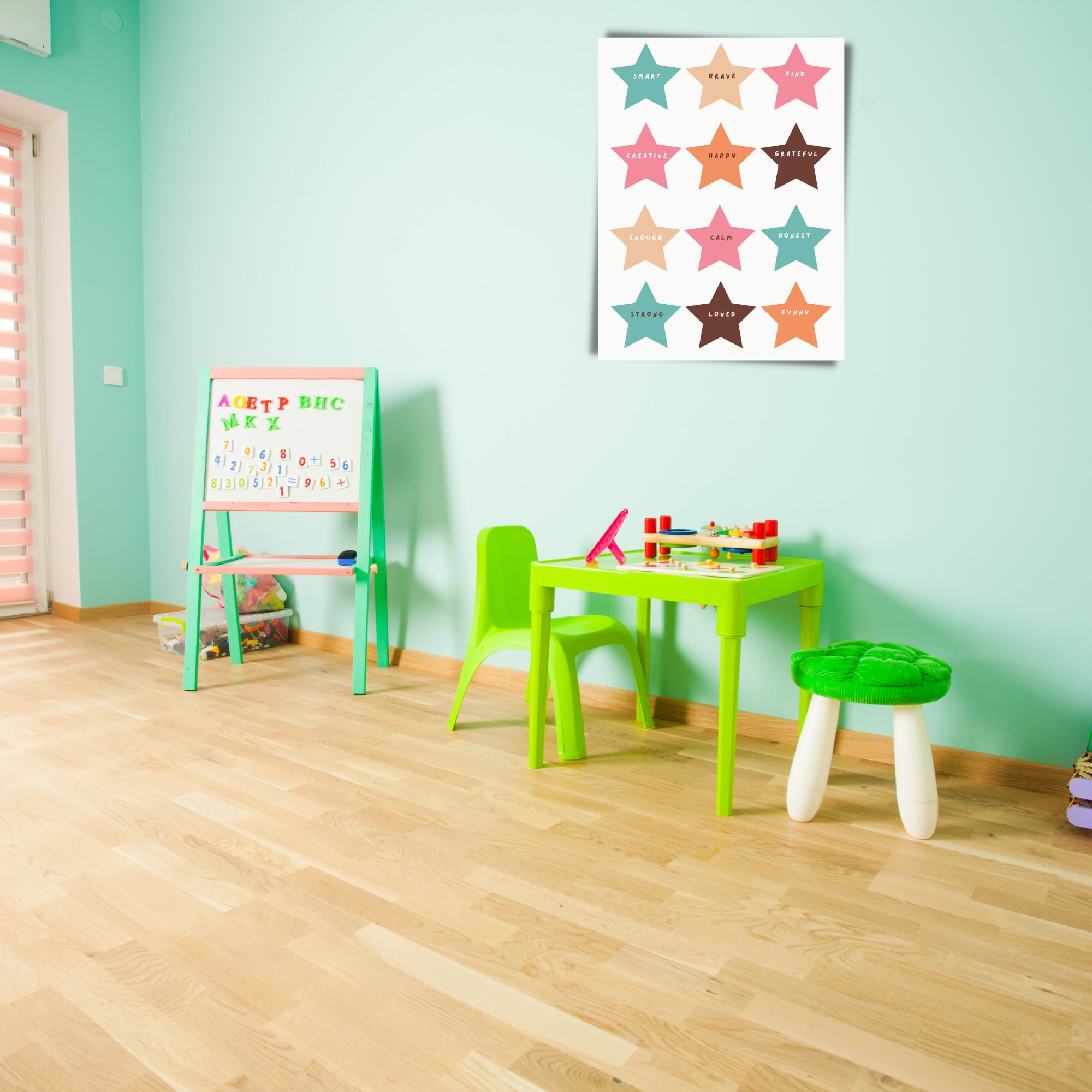 Classroom Poster Printable, Star Affirmations Poster Printable, Kids ...