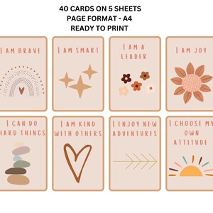 Daily Affirmation Cards, Printable Cards, Positive Affirmation Cards ...