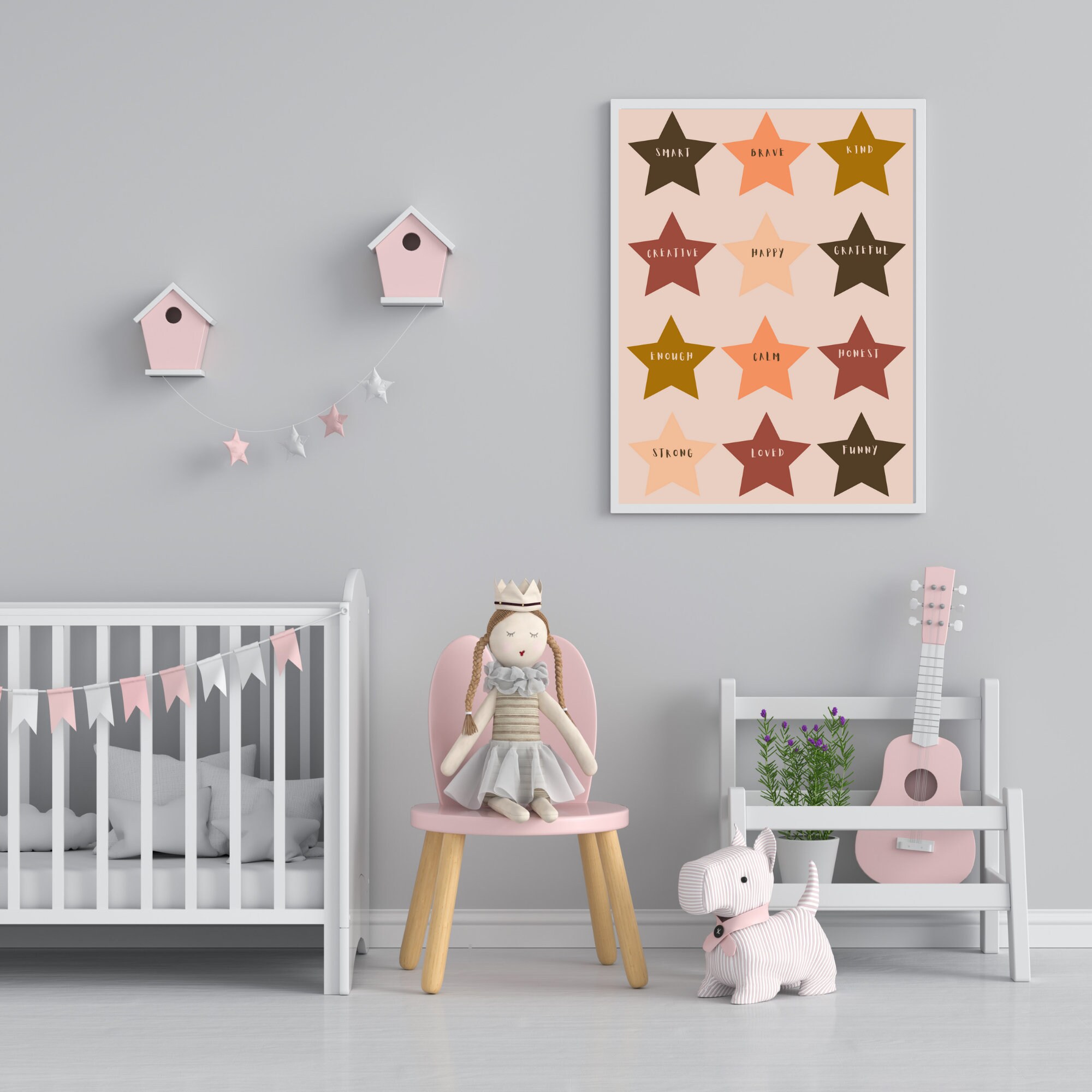Classroom Poster Printable, Star Affirmations Poster Printable, Kids ...